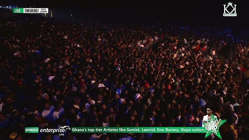 Kofi Kinaata’s Made in Taadi Concert attracts massive fans in grand ...
