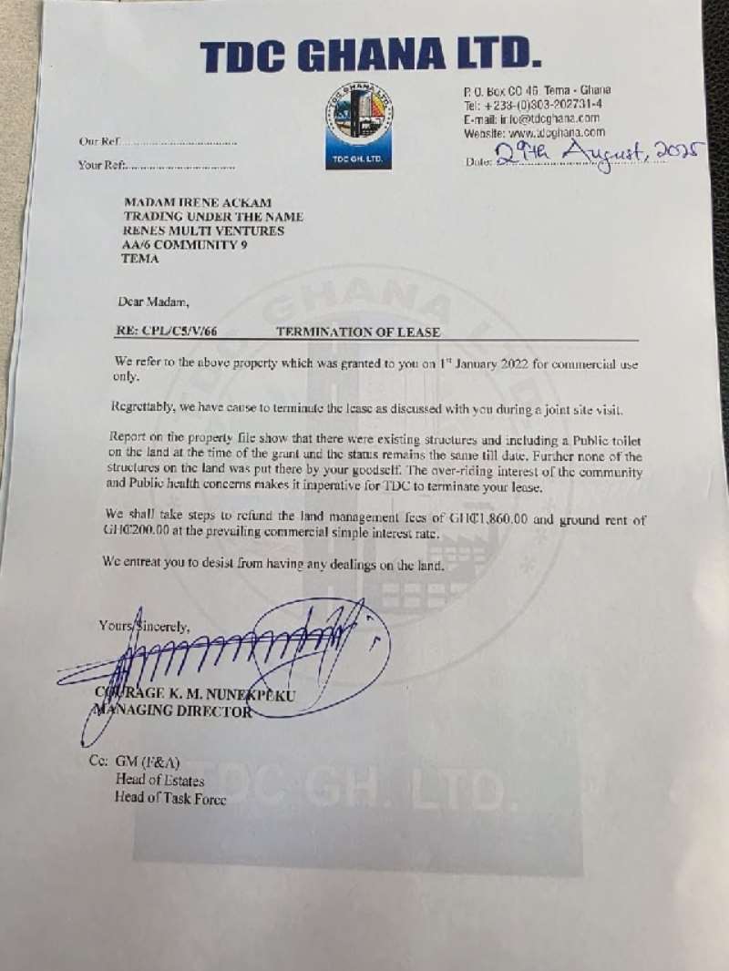 Concerned Youth of Tema says NPP constituency secretary sold TDC land ...