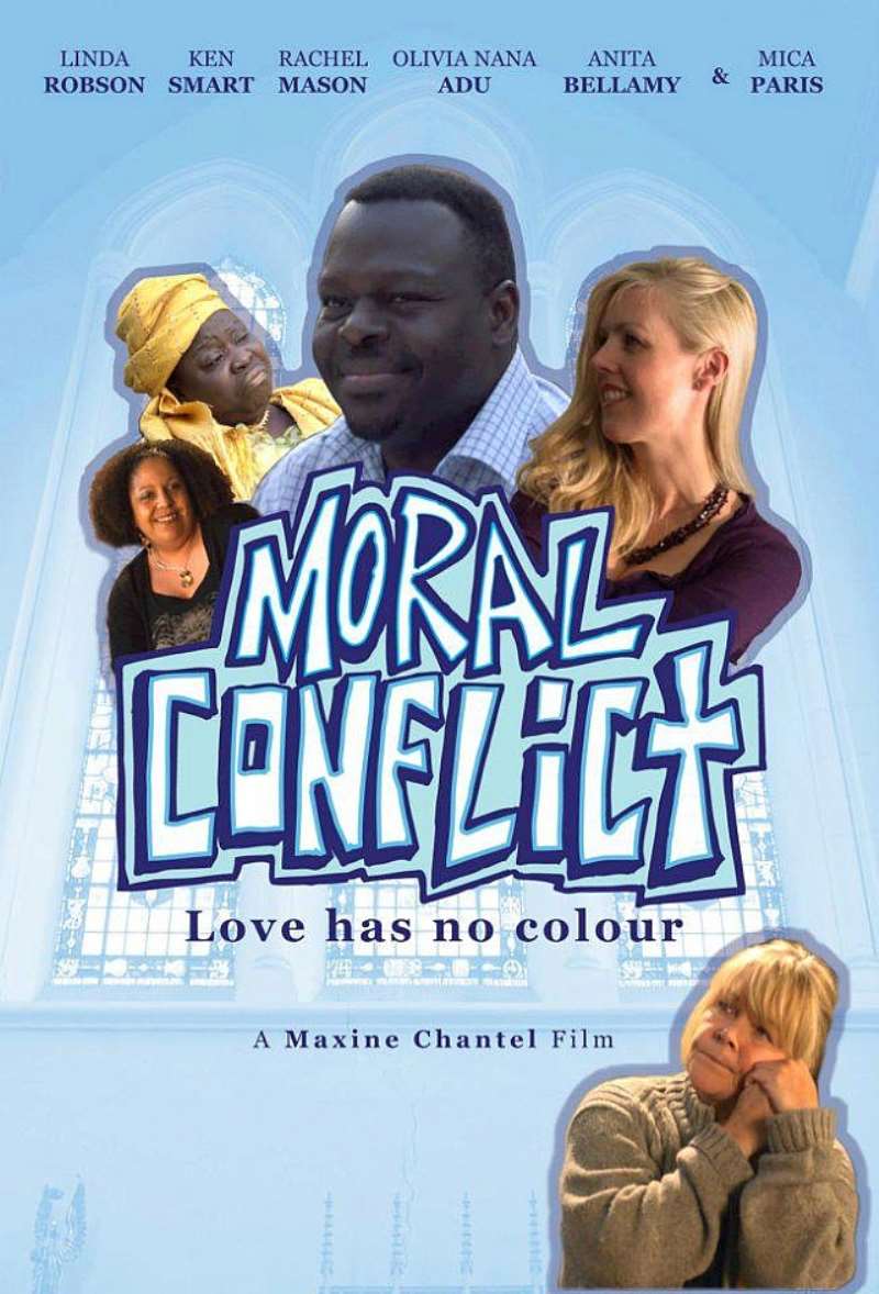 Ken Smart the lead actor in Moral Conflict Arrived with his entourage ...