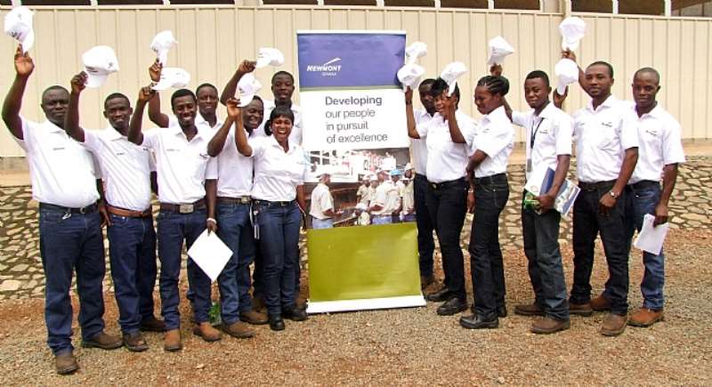 13 Community Youth Graduate Under Newmont Ghana Apprenticeship Programme