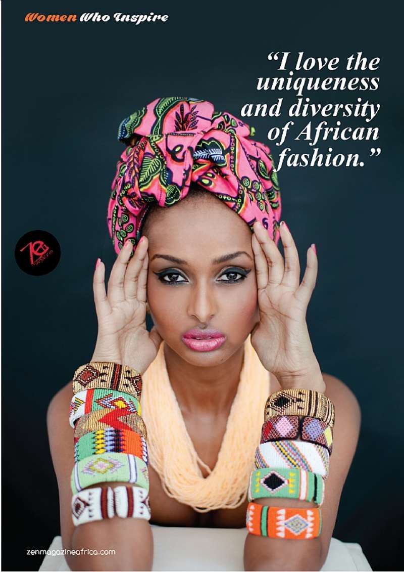 Zen Magazine's interview with Ethiopian beauty Mahlet Seifu