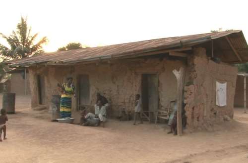 Poor African Houses
