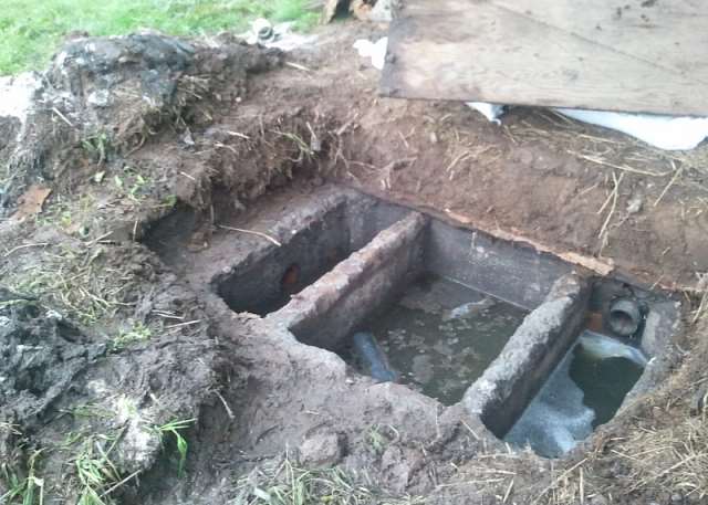 Old Concrete Septic Tanks Septic Tanks Local Liquid Waste Removal