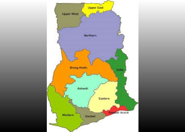 Image Of Ghana Map Six New Regions Coming