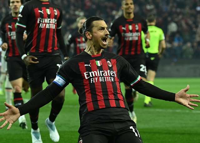 Ibrahimovic 41 becomes oldest Serie A goalscorer
