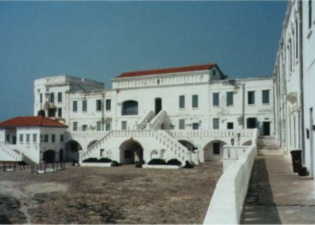 African Castle Inside The African Palace Built In 1628 And Boombed By