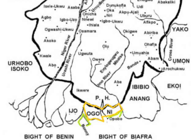 Igbo People Map Igbo MustGo.com