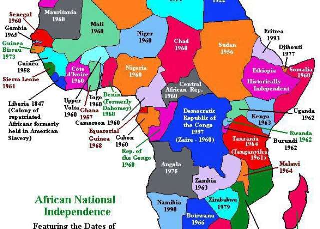Africa Map For