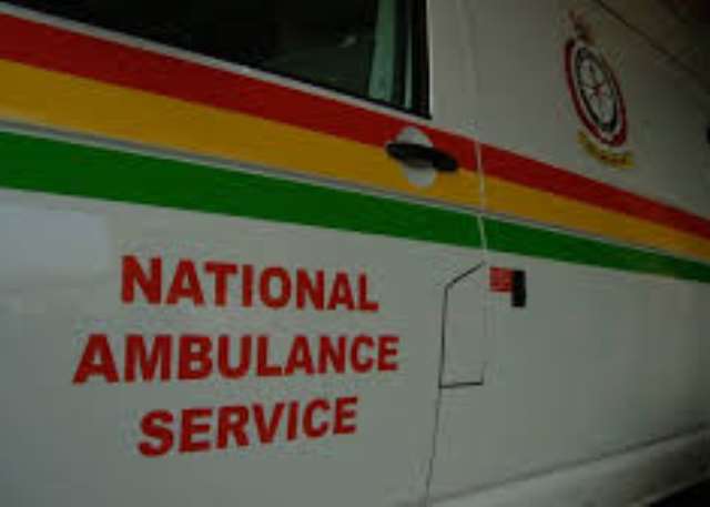 National Ambulance Service Logo SPECIAL REPORT ON THE GHANA NATIONAL