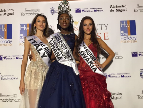 Abena Akuaba Makes Ghana Proud At 2016 Queen Beauty Universe