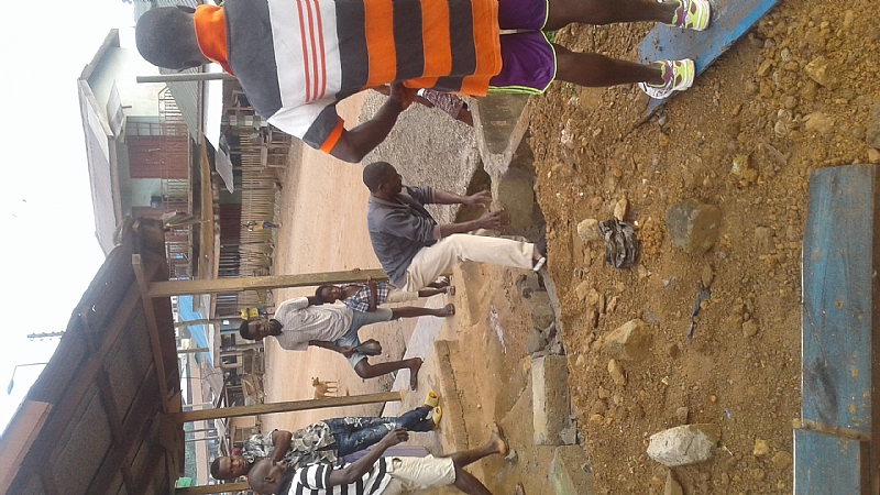 Ellembelle NPP communicator accuses a pastor of demolishing structure