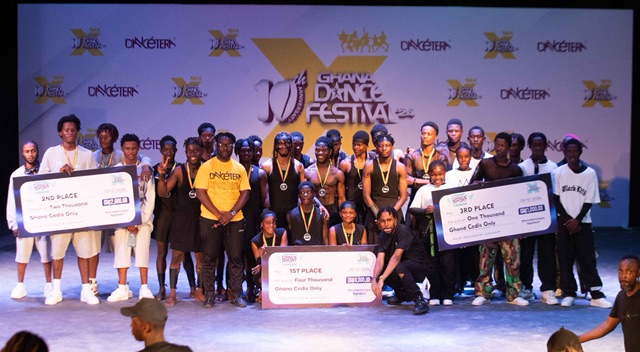 Team Hubes Dance Crew emerge winners of the Ghana DanceSport League 2024