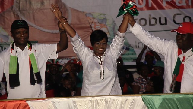 NDC's Maame Efua promises to transform Trobu