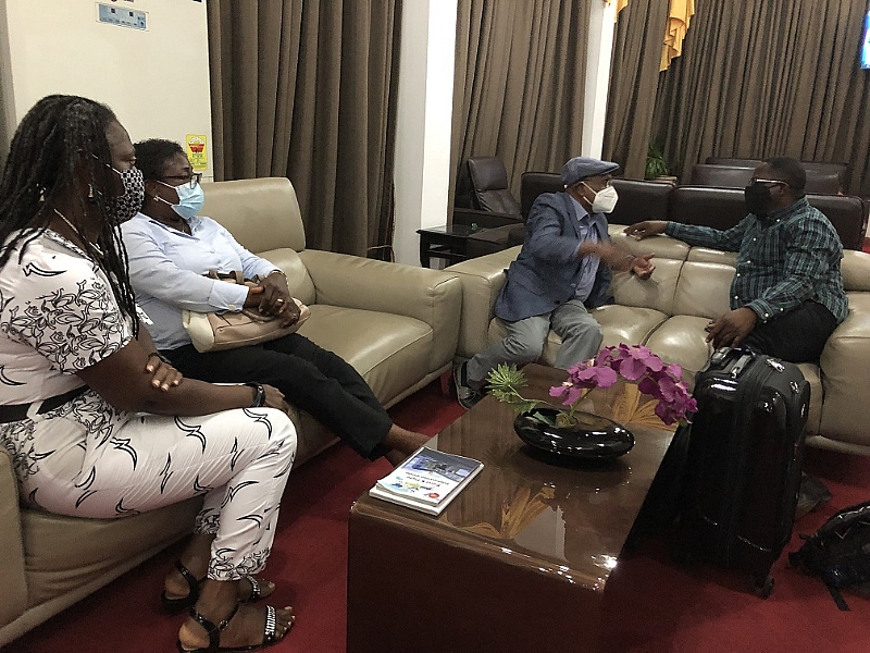 Sam Ramsamy in Ghana for 14th CANA African Swimming Championship