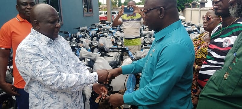 Isaac Adongo donates 50 motorbikes to support NDC campaign in Upper ...