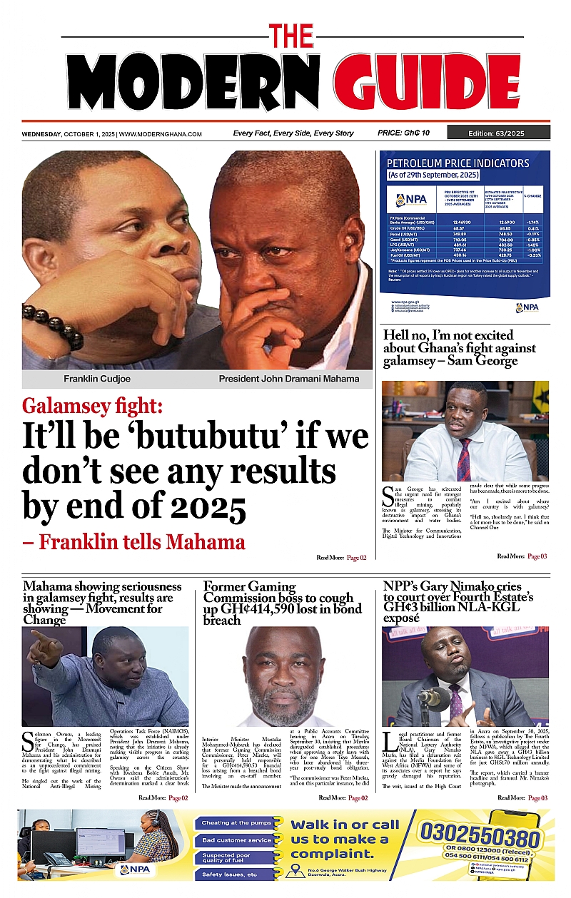 The Modern Guide Newspaper Editions