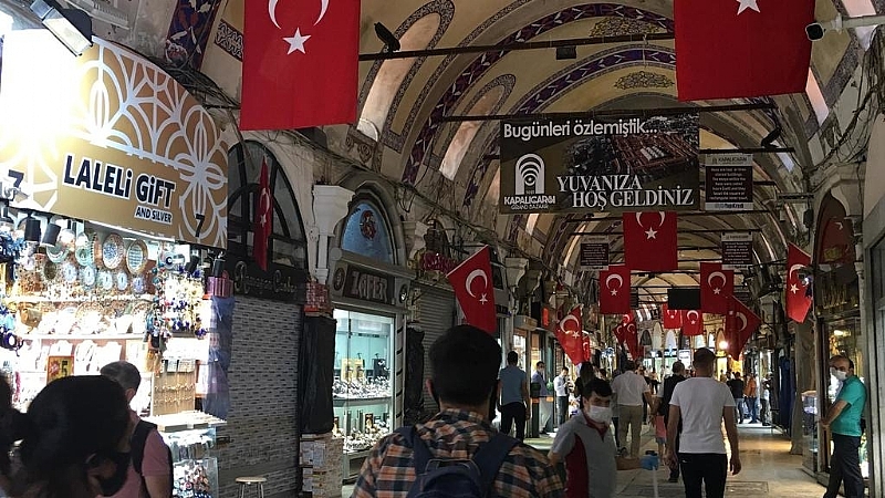 Istanbul's Grand Bazaar, closed by Covid, back in business after 70 days