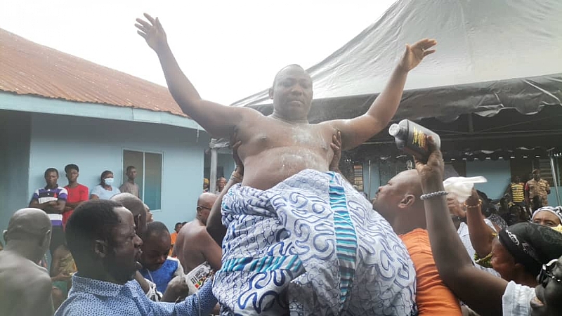 Ejura installs chief to represent diasporan community