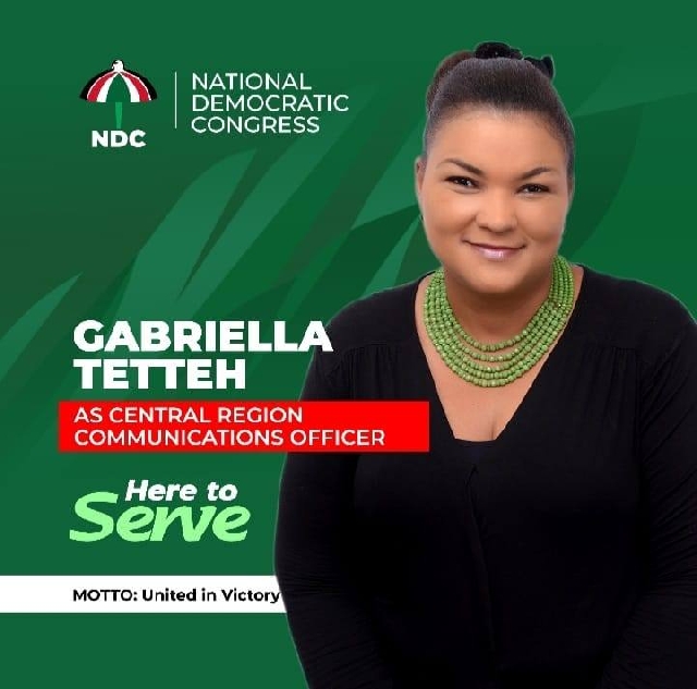 Hannah Tetteh’s kid sister to contest NDC’s communications race