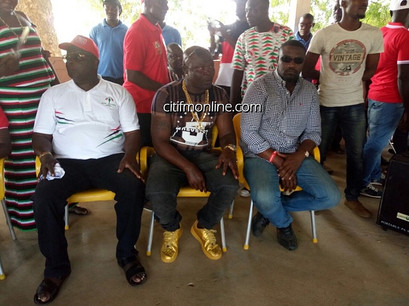 Dumelo, Bukom Banku campaign for Woyongo in Navrongo[Photos]