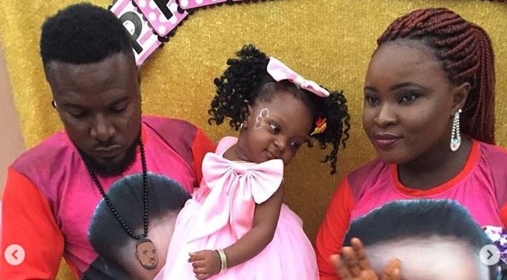 Yoruba actor, Kayode Adebayo celebrates Daughter as She Turns One