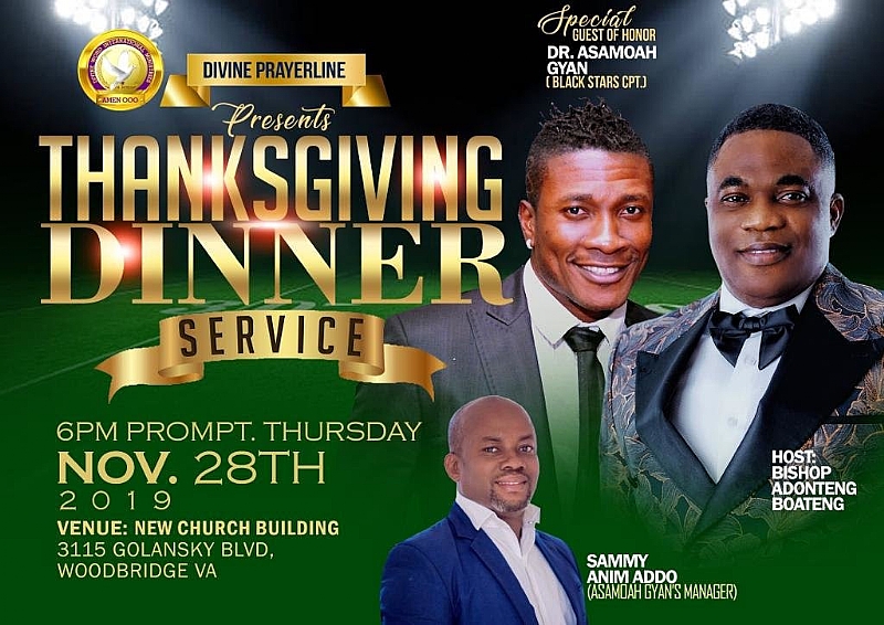Bishop Kofi Adonteng Boateng to honor Asamoah Gyan in US