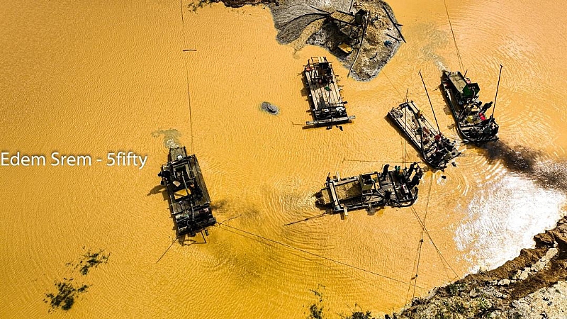 Illegal miners resume pollution on Birim River four days after military ...