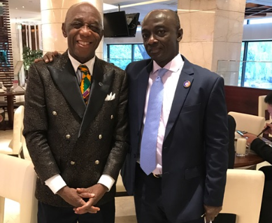 Dr. Thomas Mensah Meets His Excellency Edward Boateng Ghana’s ...
