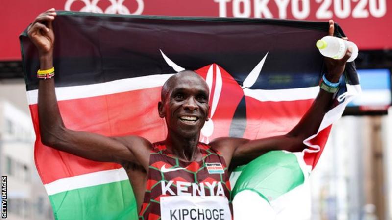 Eliud Kipchoge: Kenyan Olympic marathon champion to race public in ...