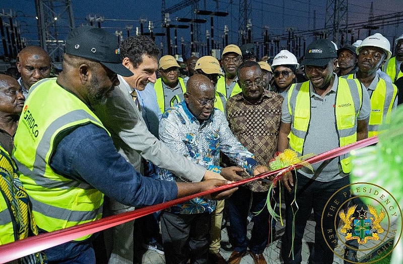 Akufo-Addo commissions 330kv Kumasi-Bolgatanga Power Transmission line