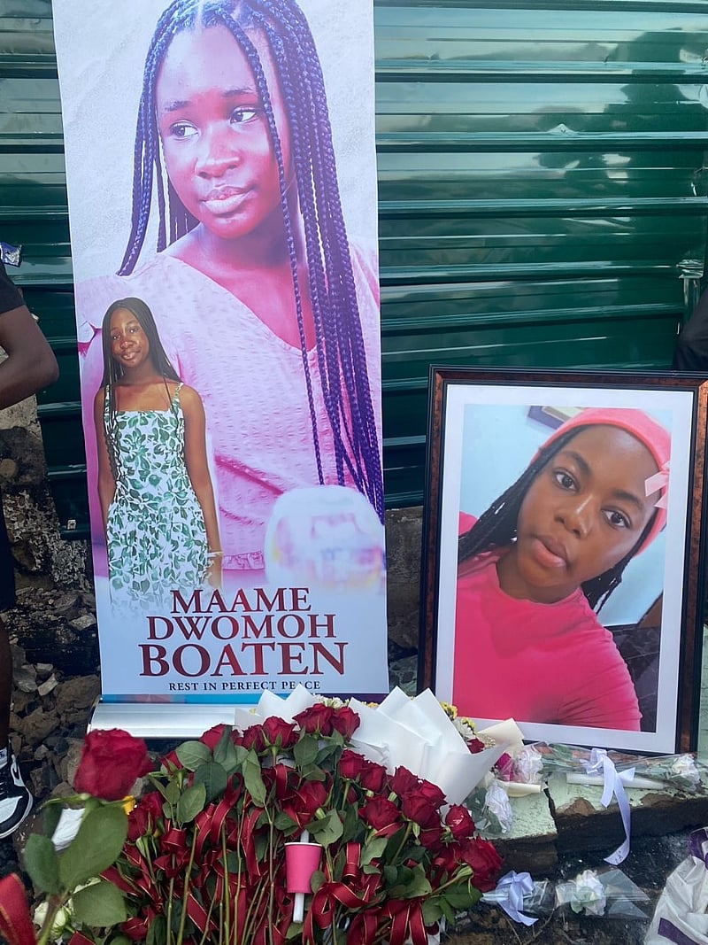 Families and friends hold vigil in honour of two girls killed in East ...
