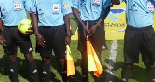Referees go through high intensity fitness test