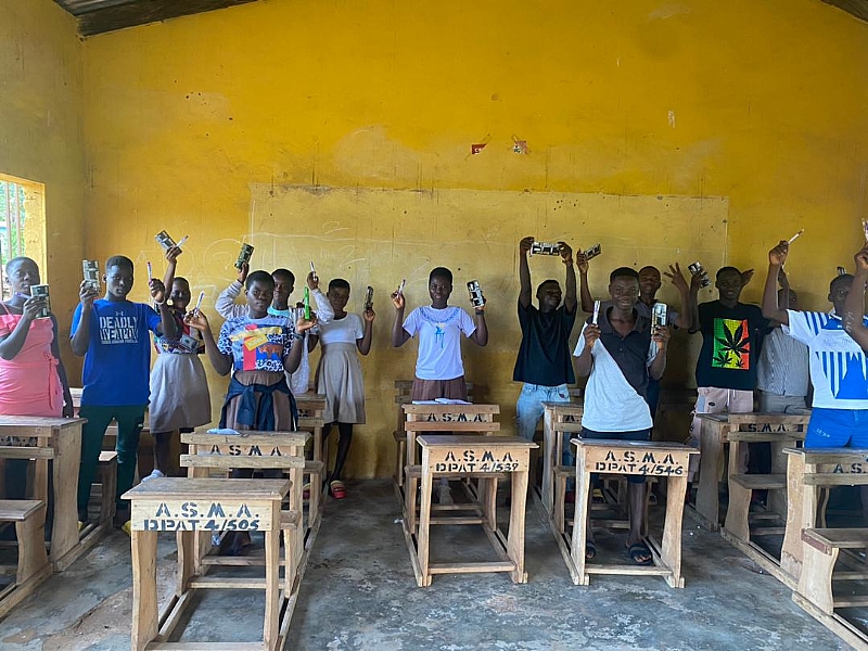 AOB Foundation donates mathematical sets to deprived JHS students in ...