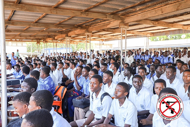 Small Arms Commission sensitizes Tema Technical SHS Students on dangers ...