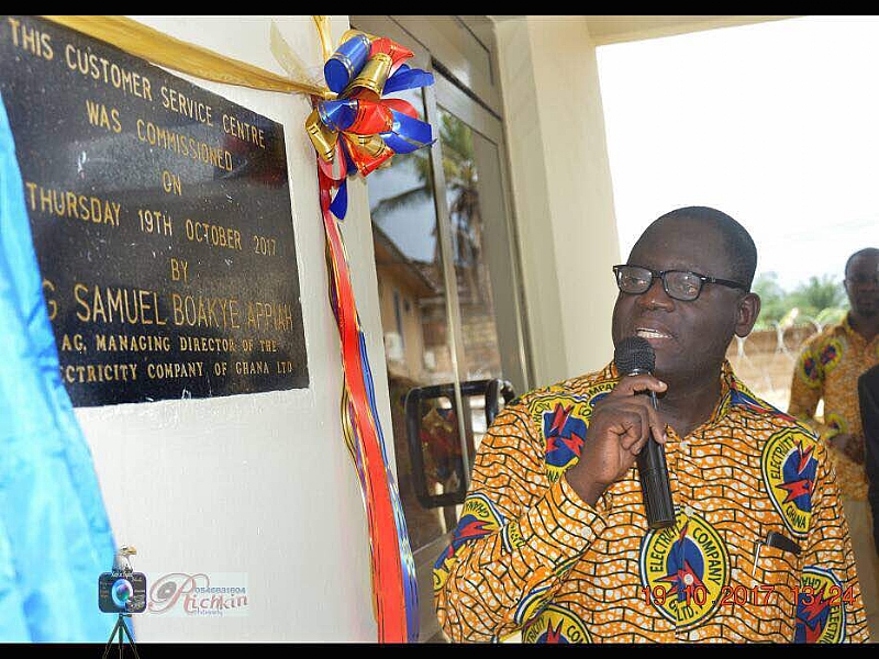 Wassa Akropong Gets ECG Business Centre To Serve Customers
