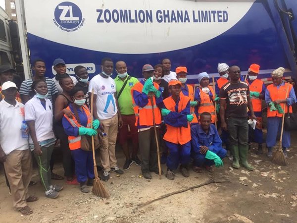 GIMPA SRC partners Zoomlion clean up Dome Market