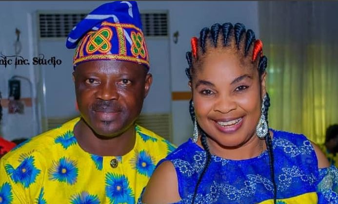 Actor, Olayiwola Rasaq with Wife Waxing Stronger in love Together
