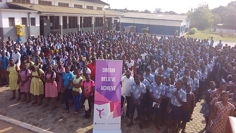 DBA Ghana For Peace Roadshow Makes A Stop At Labone SHS
