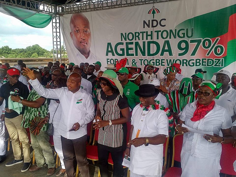 Ablakwa launches campaign at Aveyime [Photos]