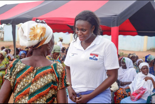Actress Bibi Bright Visit's The Central Region For Free Health Screening