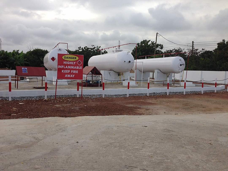 Construction Of A Church Sited Near Gas Filling Station
