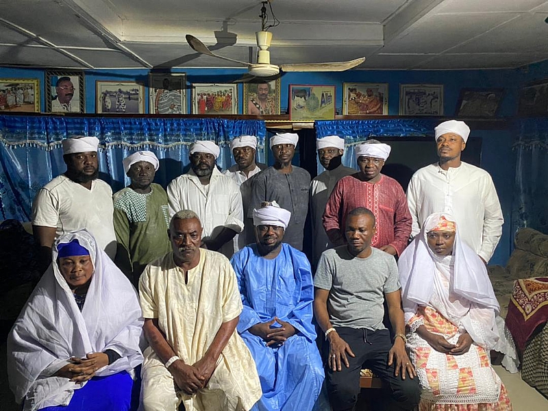Mnenmete Russia Zongo Chief inducted into Sempe Muslim Council