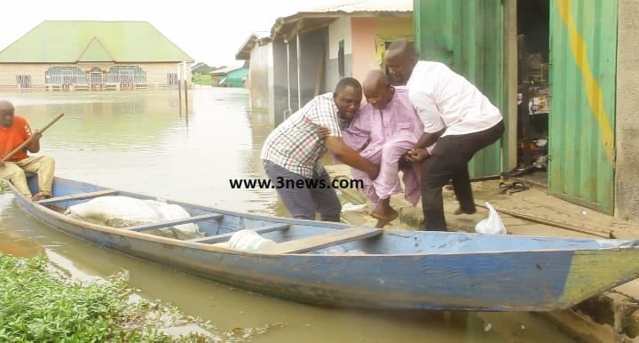 How 73-year-old physically challenged is surviving Buipe floods