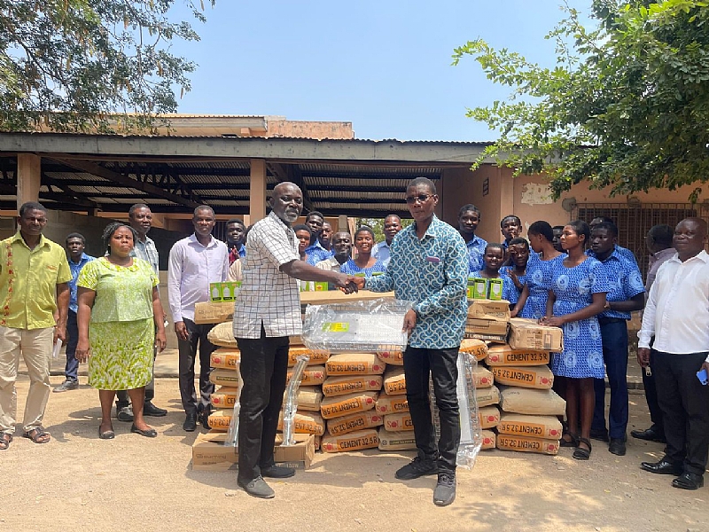 Tema East MP supports Tematech with infrastructure materials