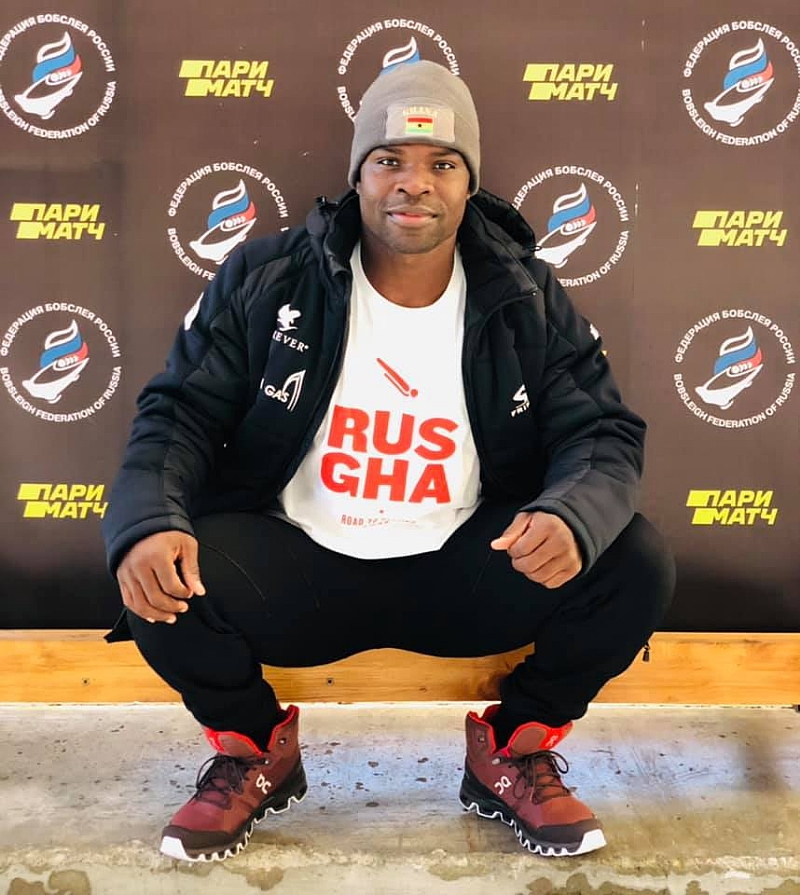 Akwasi Frimpong Excited To Join Russian National Skeleton Team For ...
