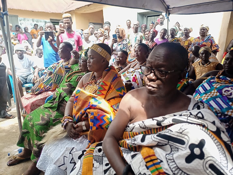 Agona Abodom installs new Queenmoher, promises to reduce teenage pregnancy