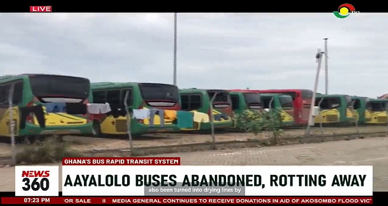 Abandoned ‘Aayalolo’ buses: Has Ghana's Bus Rapid Transit system failed?