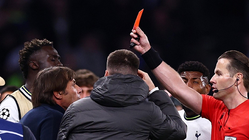 UCL: Antonio Conte banned from touchline and dressing room for Tottenham's clash with Marseille