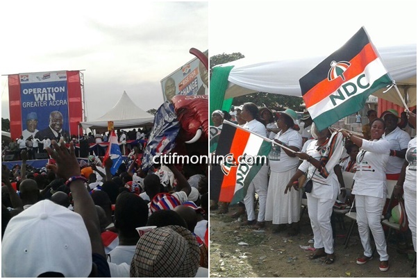 NDC, NPP launch campaign in Tema [Photos]