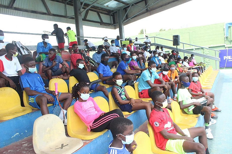 Junior Tennis Players Observe Protocols At McDan Foundation Training ...